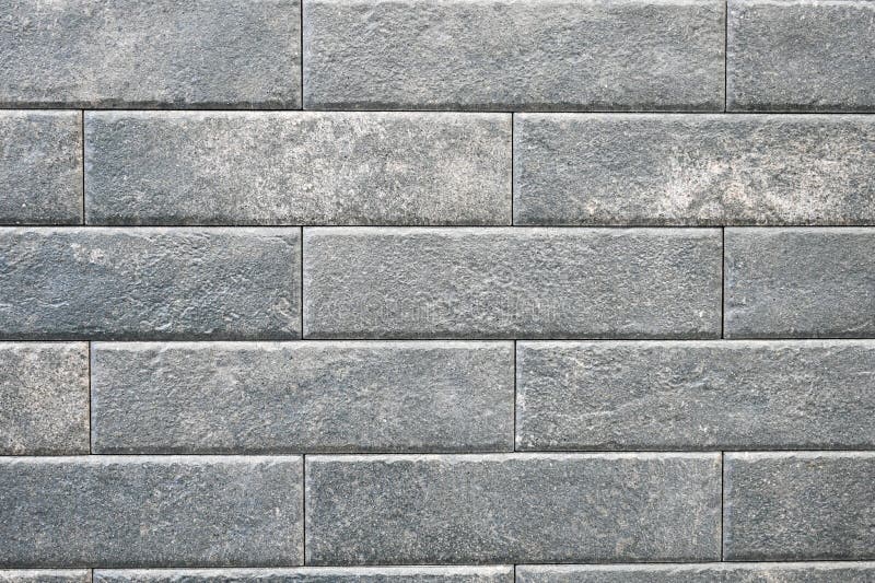 Gray Brick Tiles Wall Texture. Ceramic Tile Pattern Stock Image - Image ...