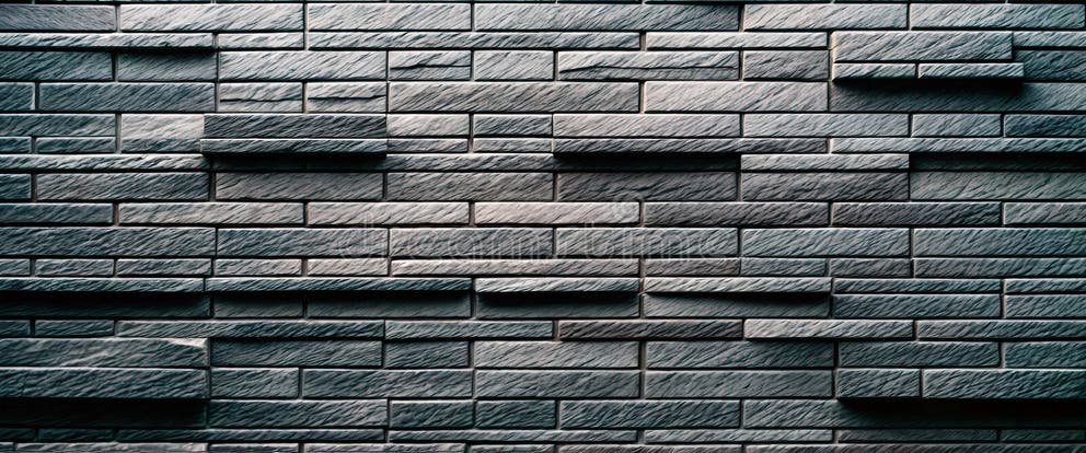 Gray Brick Wall with Backlight. Masonry Background Stock Illustration ...