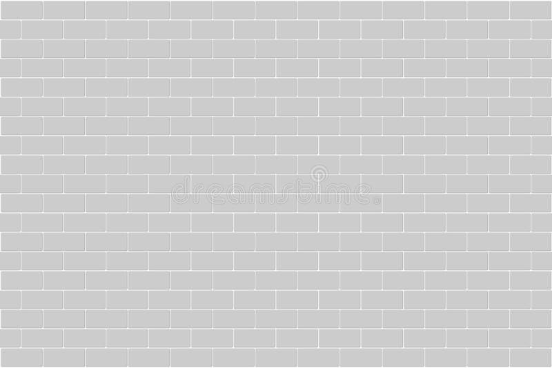Gray Brick Wall, Vector Illustration Stock Illustration - Illustration ...