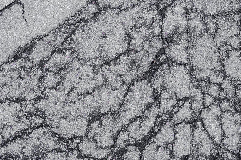 Gray Broken Concrete Floor Texture with Constrast Cracks Stock Photo ...