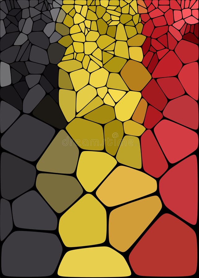 Gray Brown Blue Digital Abstract Vector Image Stylized from Triangles ...