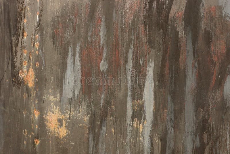 Gray Brown Color Texture of Paint on the Wall Stock Photo - Image of ...