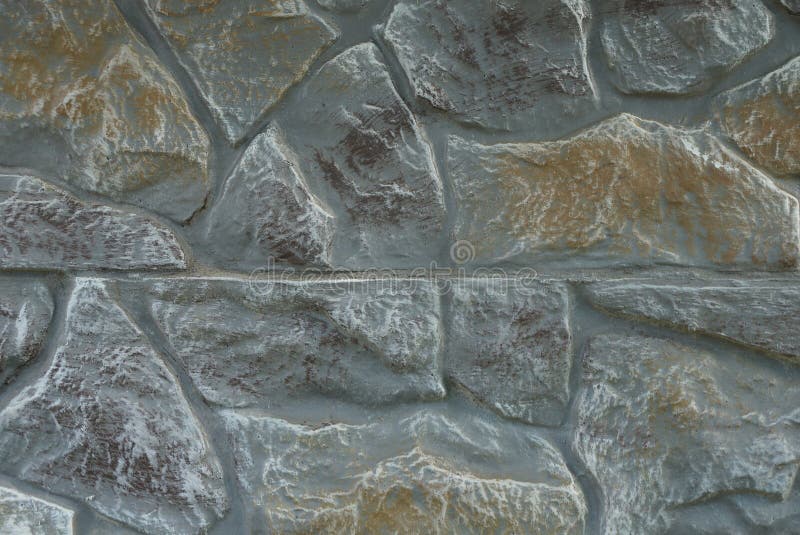 Gray Brown Stone Texture of Large Cobblestones Stock Image - Image of ...