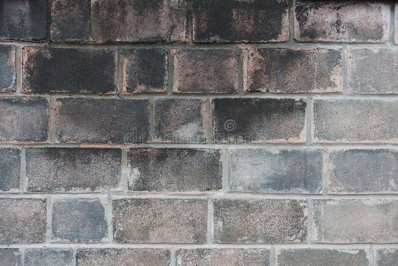 Gray Brown Texture of Dirty Bricks Stock Image - Image of block, clean ...