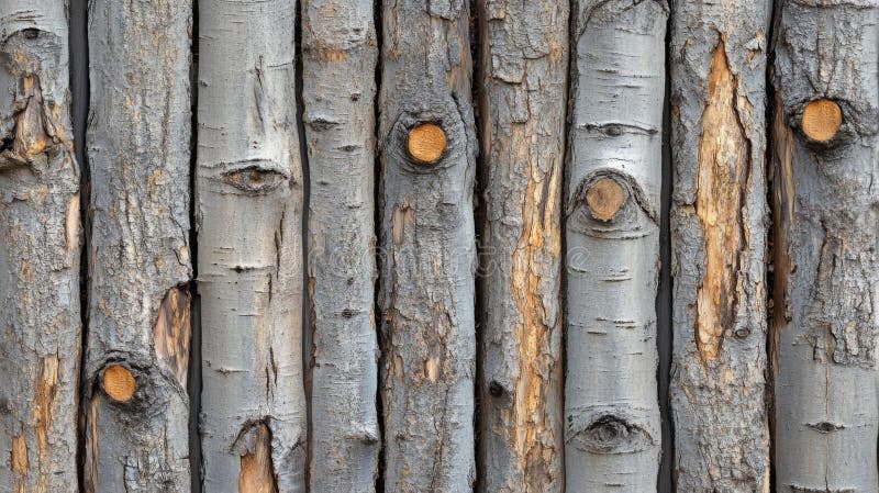 Gray and Brown Tree Trunk Wall Texture Stock Illustration ...