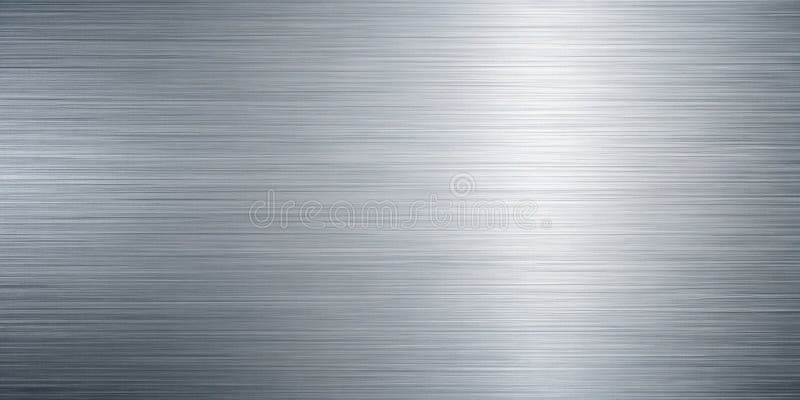 Gray Brushed Aluminum Texture for Clean Background Stock Illustration ...