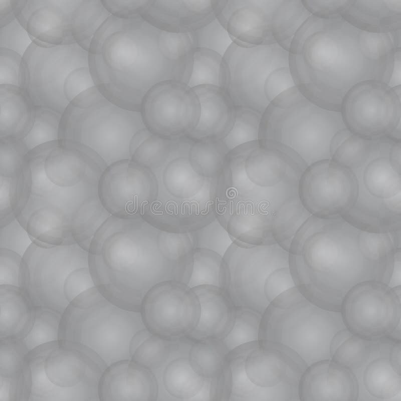 Gray Bubbles - Vector Abstract Seamless Texture Stock Vector ...