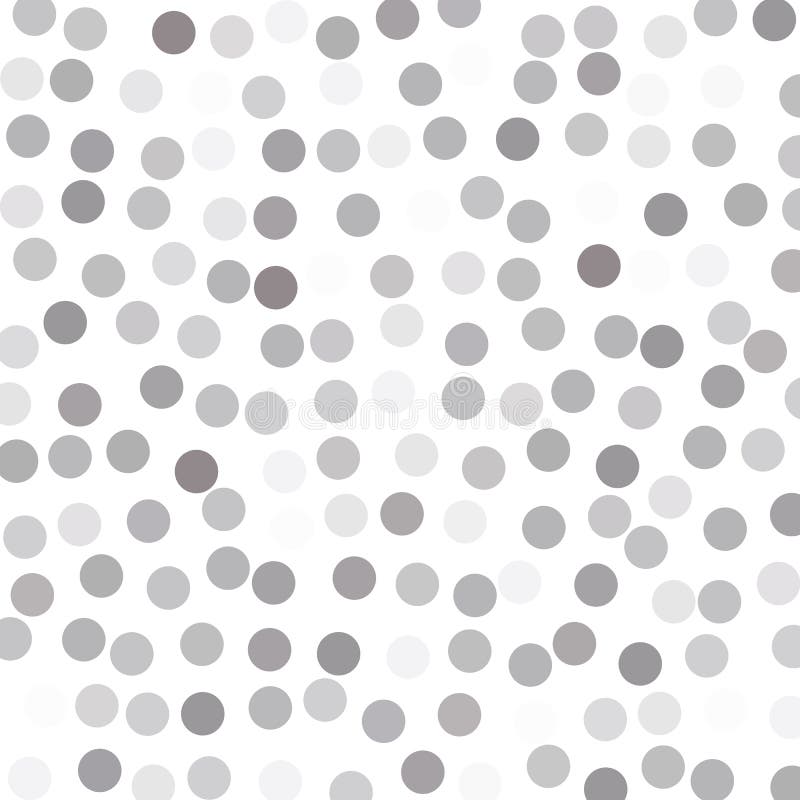 Gray Bubbles on White Background Stock Vector - Illustration of points ...