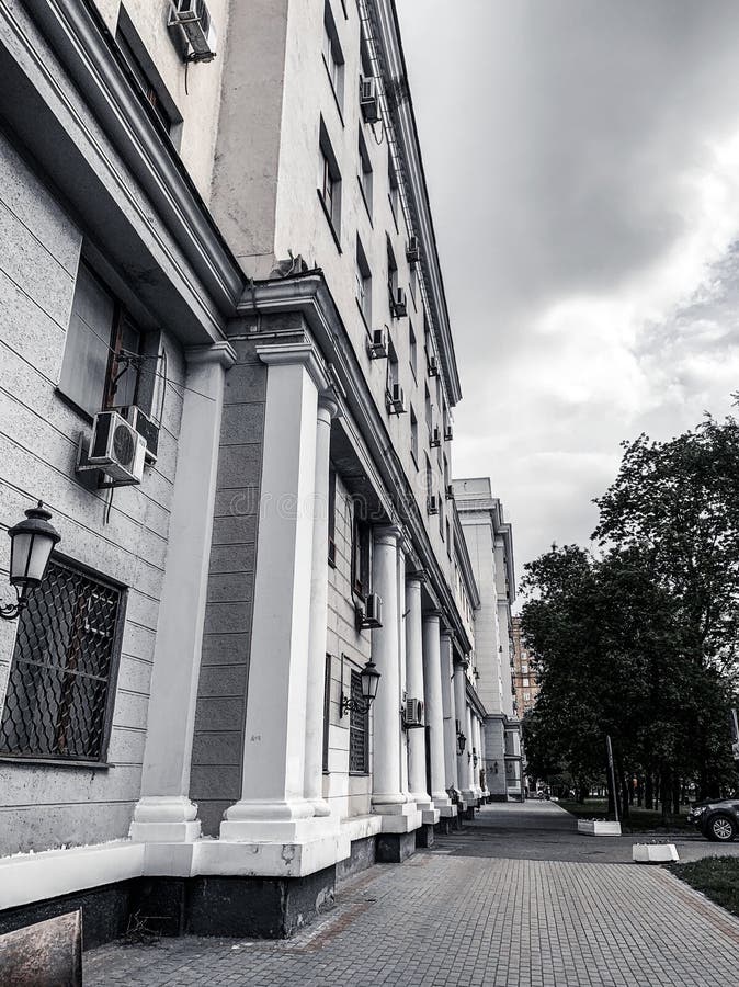 Gray architecture stock photo. Image of monochrome, photograph - 237449790