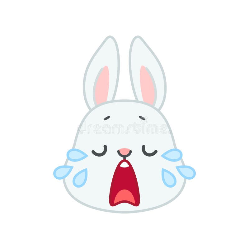 Crying Bunny Gif