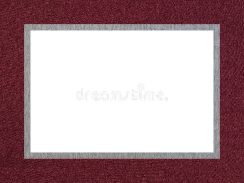 Gray-burgundy Textured Rectangular Frame Stock Illustration ...