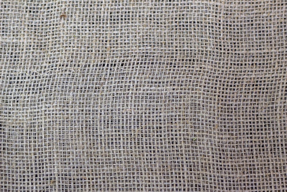 Gray Burlap Background, Copy Space, Computer Desktop Background, Stock ...