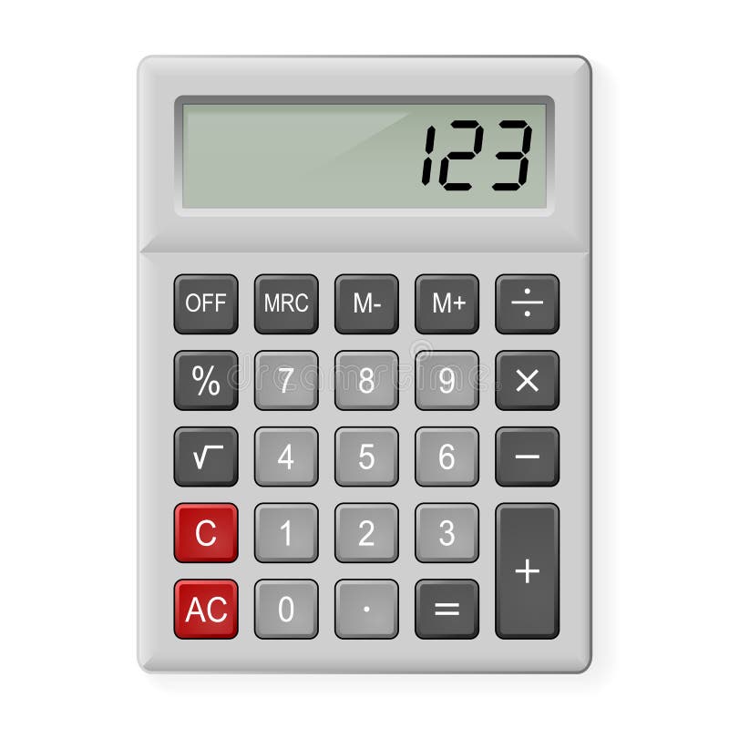 Calculator icon stock vector. Illustration of calculating - 22173126
