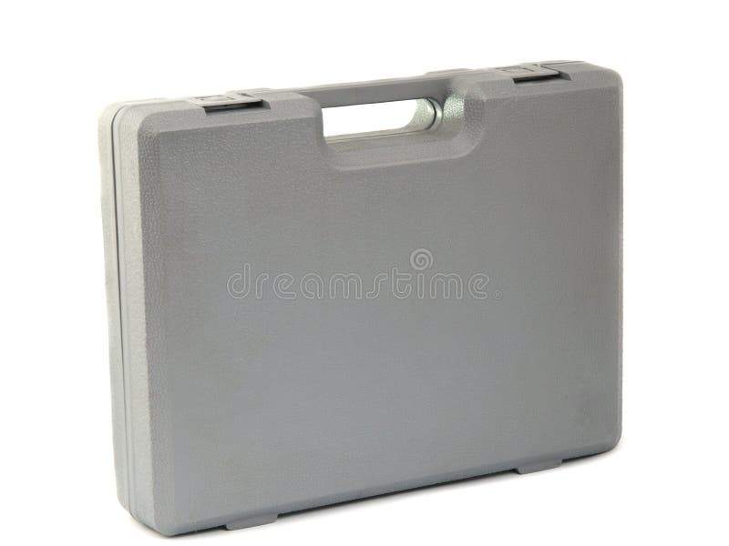 Gray case stock photo. Image of plastic, merchandise - 21397044