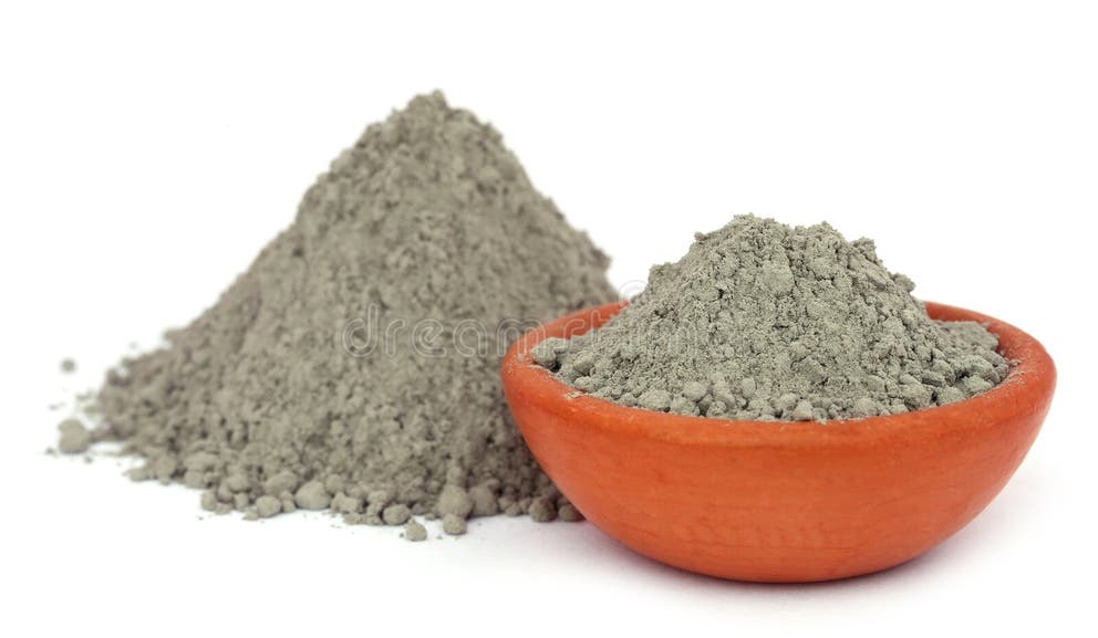 Gray cement powder stock image. Image of pile, pottery - 54888351