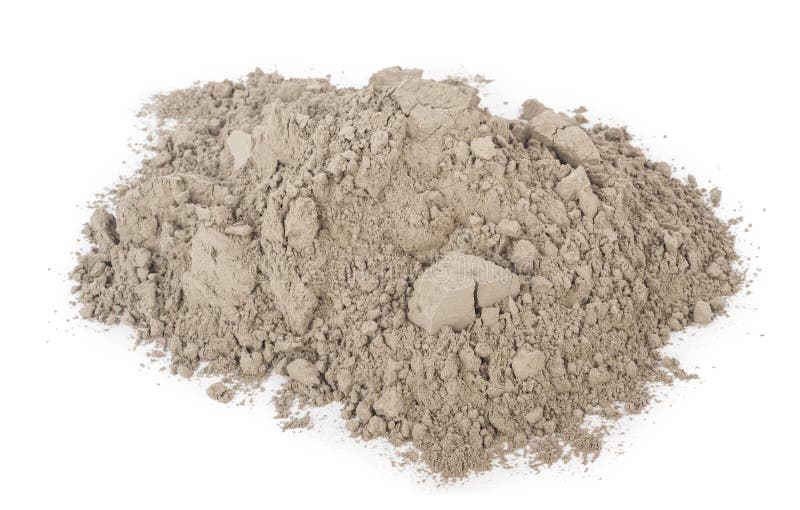 Gray cement powder stock image. Image of construction - 81511737