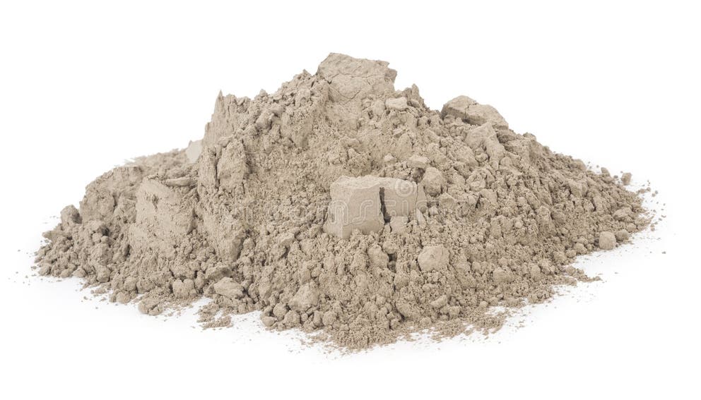 Gray cement powder stock image. Image of gray, cement - 81511745