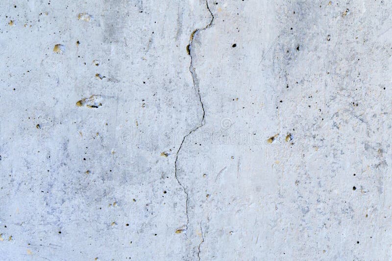 Gray Cement Texture with Cracks and Scratch. Selective Focus. Stock ...