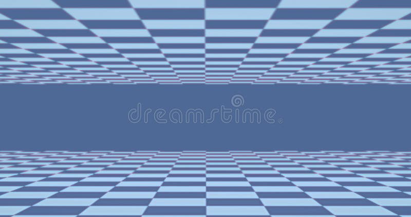 Gray Checkerboard Squares Moving at the Top and Bottom of a Gray ...