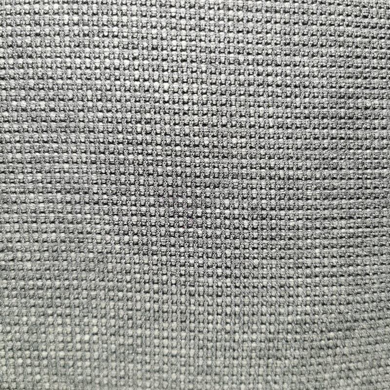 Gray Checkered Fabric Texture Abstract Background Stock Image - Image ...