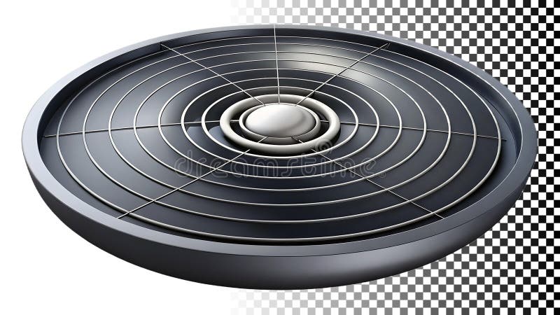Gray Circle Plate Texture, Metallic Surface Pattern, Modern Design ...