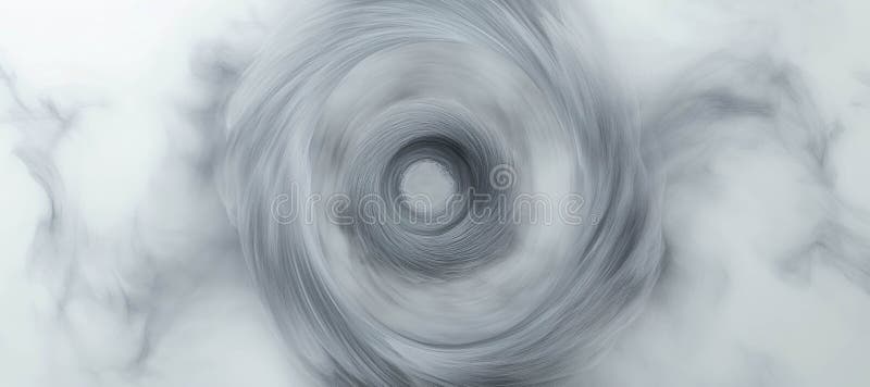 Gray Circle Vortex Waves Background Stock Illustration - Illustration ...