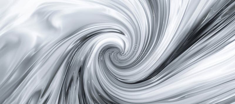 Gray Circle Vortex Waves Background Stock Illustration - Illustration ...