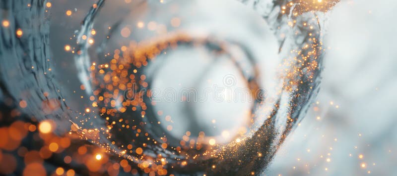 Gray Circle Vortex Waves Background Stock Illustration - Illustration ...