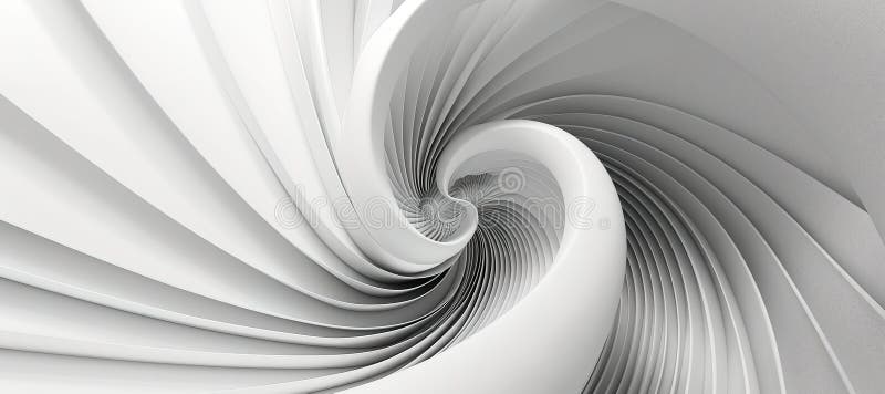 Gray Circle Vortex Waves Background Stock Illustration - Illustration ...