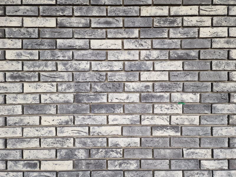 Gray Clinker Bricks Pattern Close Up Stock Image - Image of exterior ...