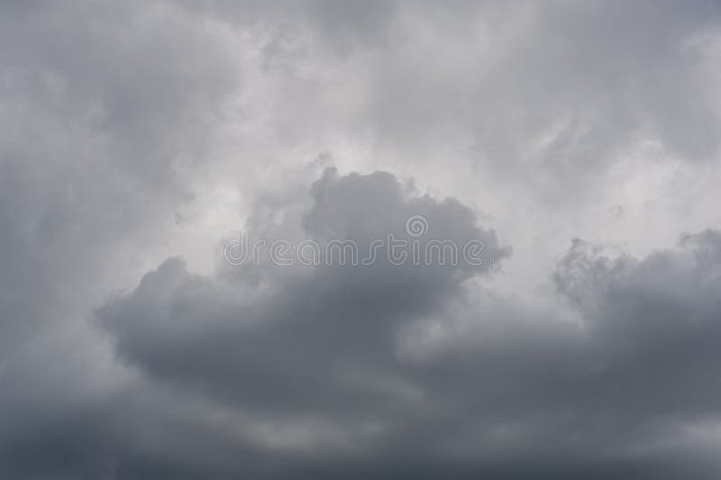 Gray clouds. stock image. Image of fluffy, ozone, weather - 278635569