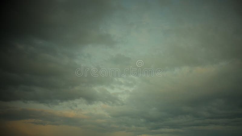 Gray Cloudy Sky As Background. Dramatic Sky Stock Image - Image of ...