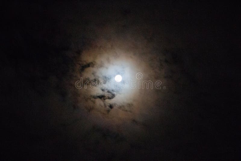 Gray Color Clouds Partly Cover the Sky Stock Image - Image of light ...