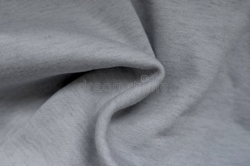 Gray Color Fabric Texture Background, Close Up Stock Photo - Image of ...