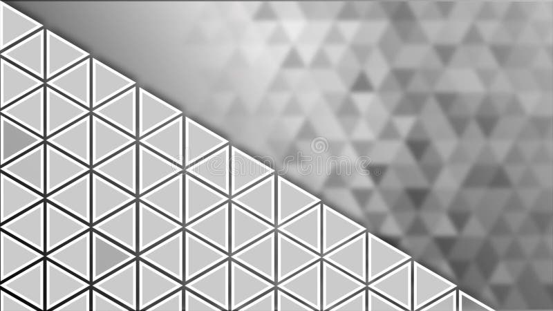 Gray Color Flickering Triangular Shapes Pattern Background Stock ...