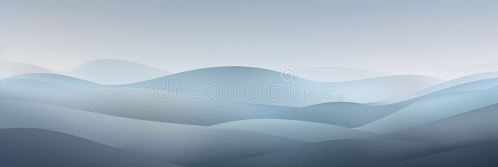 Gray Color Gradient Wave Background Stock Illustration - Illustration ...