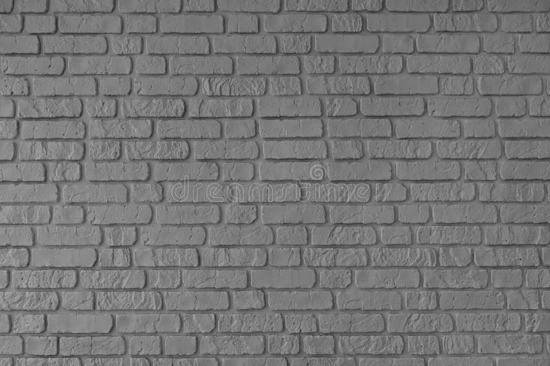 Gray Color Painted Brick Wall Texture, Brickwork, Masonry of Stone ...