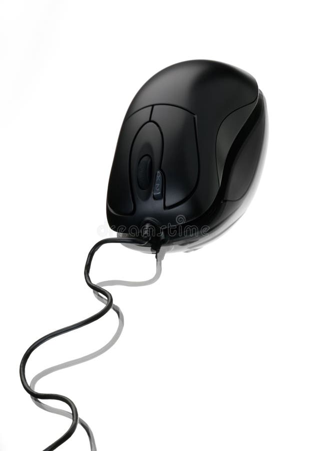 Gray computer mouse stock image. Image of office, connection - 6403861