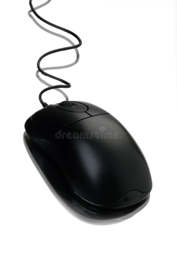 Gray computer mouse stock image. Image of office, connection - 6403861