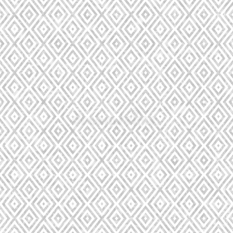 Gray Concentric Diamonds Abstract Geometric Seamless Textured Pattern ...