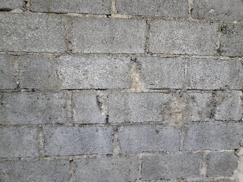 Gray Concrete Block Wall Weathered Industrial Look Stock Photos - Free ...