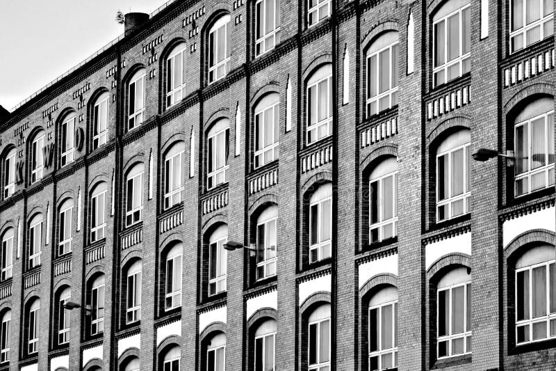 Gray Concrete Building stock photo. Image of windows - 84956142