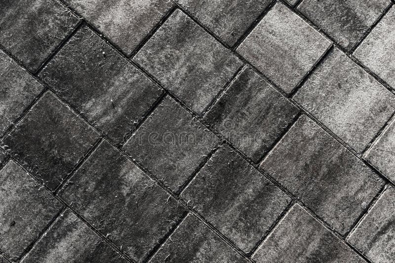 Gray Concrete Cobble Road Background, Paving Slabs Pattern Stock Image ...