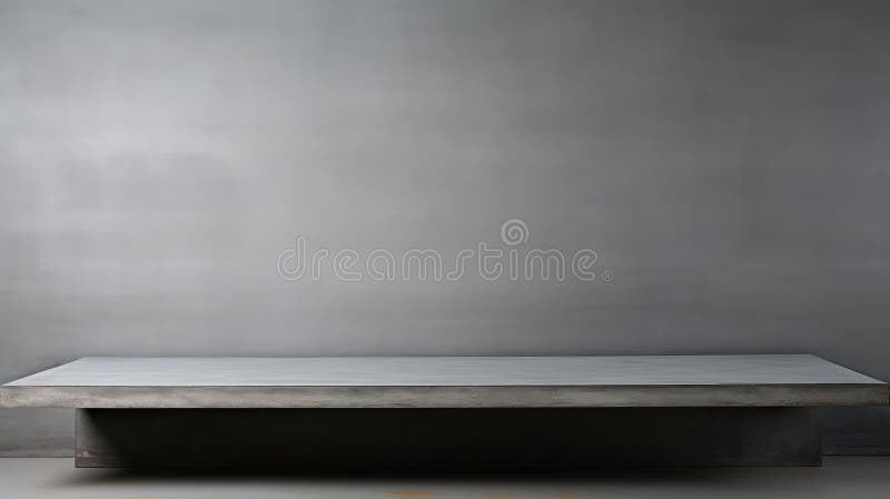Gray Concrete Empty Background Stock Illustration - Illustration of monochrome, cracked: 300715396