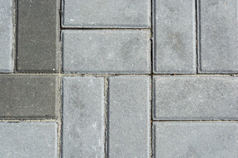 Grey Concrete Paving Slabs. Texture of Gray Paving Slabs Stock Image ...