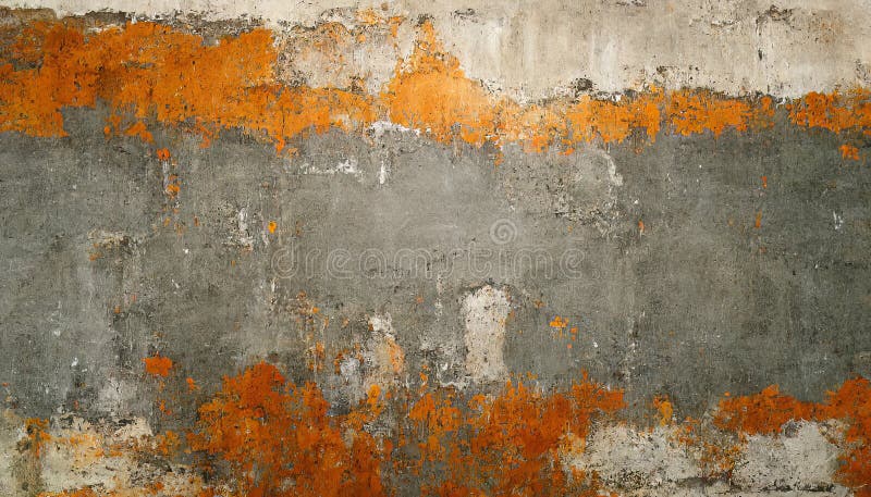 Gray Concrete Texture with Rust, Crackes and Scratches Stock ...