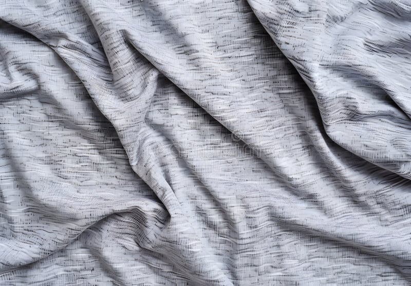 Gray Cotton T-Shirt Texture Background Close Up Stock Illustration ...
