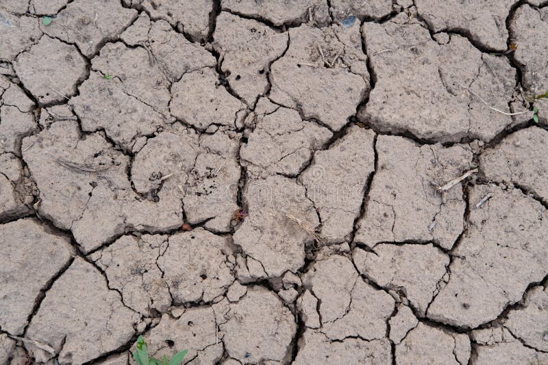 Gray Cracked Earth Background Texture Stock Photo - Image of clay, arid ...