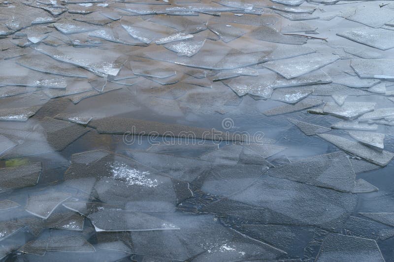 Gray cracked ice stock image. Image of shards, nature - 3606759