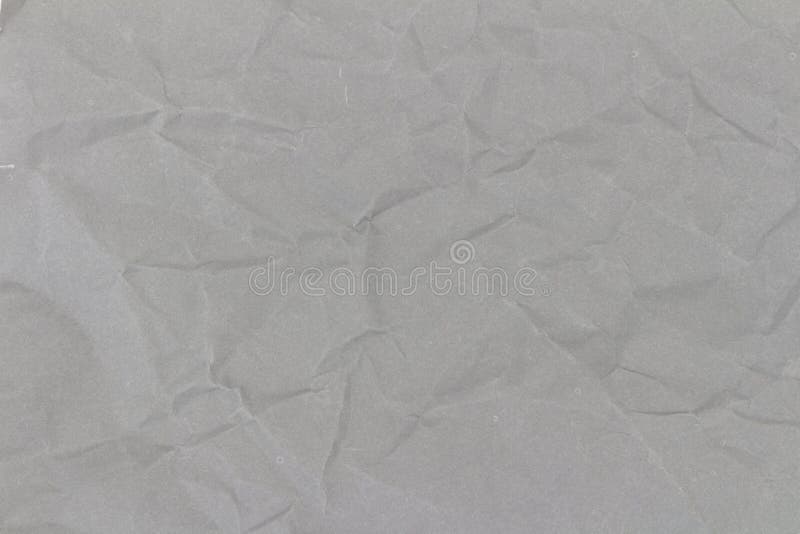 Gray Crumpled Paper Texture Background Stock Image - Image of ...
